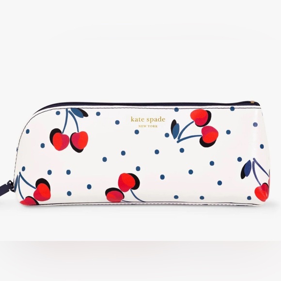 kate spade | Bags | Vintage Kate Spade Cherry Dot Pencil Case | Poshmark